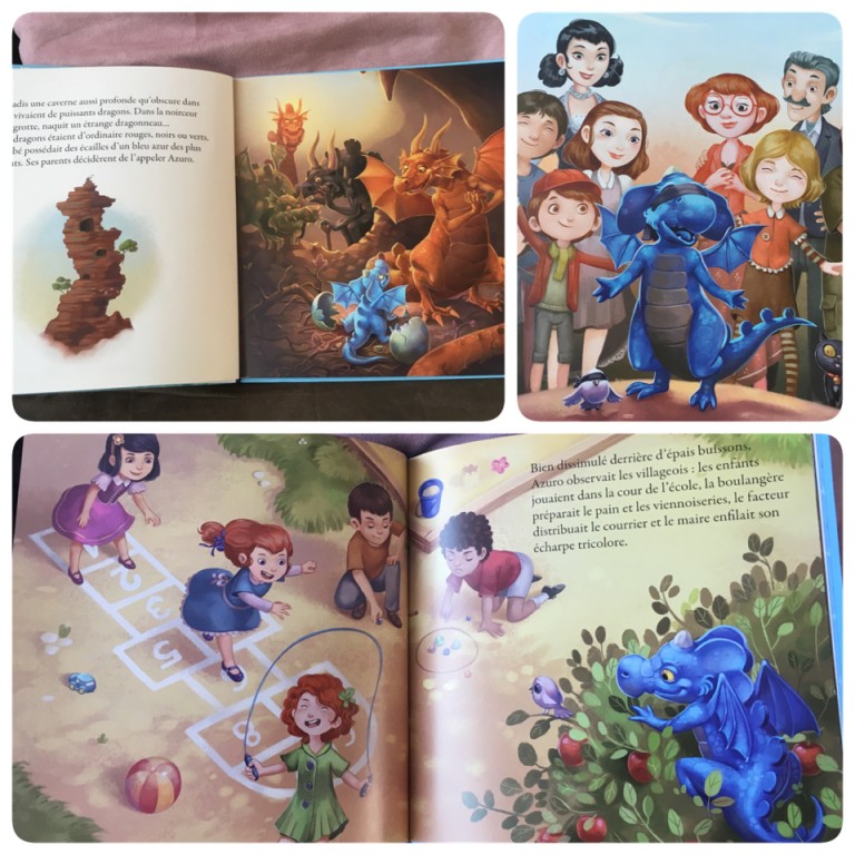 Editions France Loisirs - Azuro le dragon bleu et Simon le raton