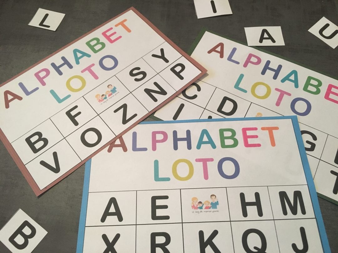 Un petit Loto Alphabet juste pour vous, ça vous tente ? | Le blog de ...