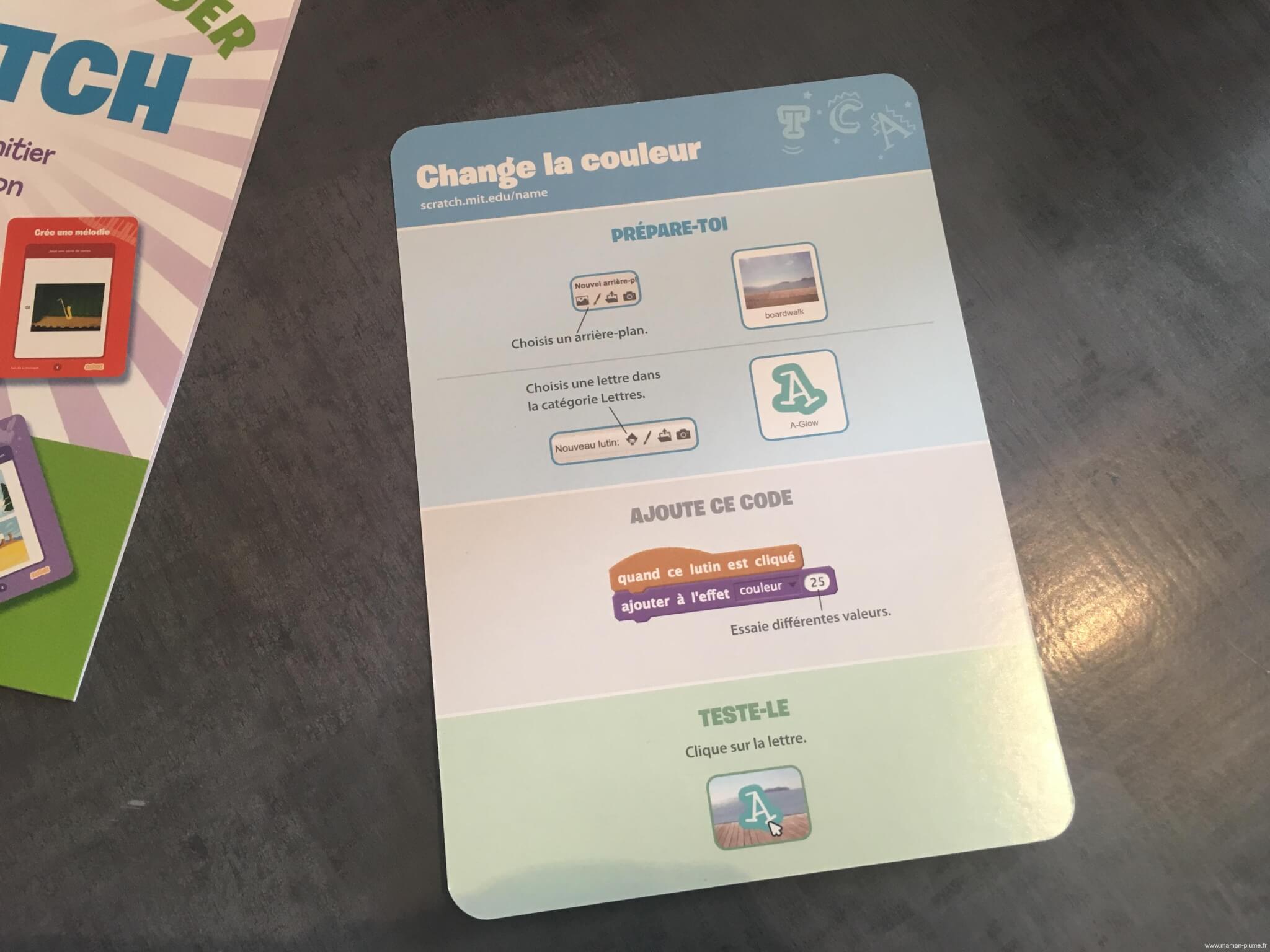 La programmation dès 6 ans avec Scratch ! - Le blog de Maman Plume